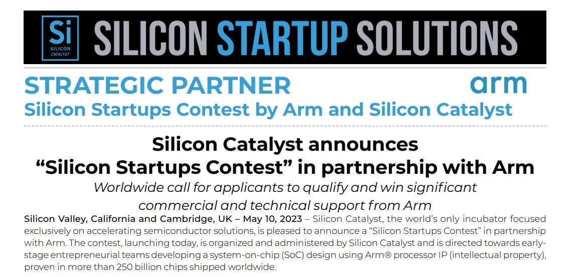 Silicon Catalyst LLC – Arm®