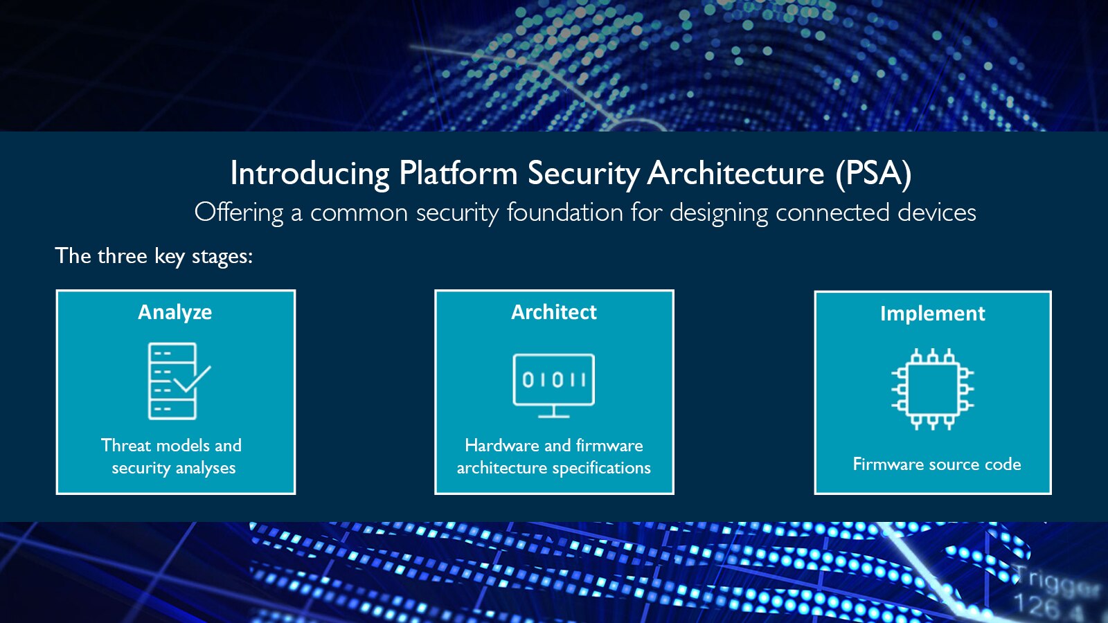 PSA: Next steps toward a common industry framework for secure Io – Arm®